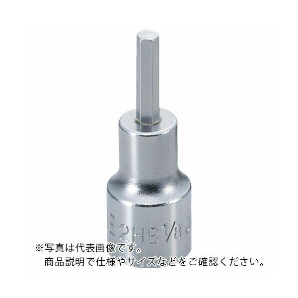 [特長]●ラチェットハンドルに差し込んで使用することにより、締め付けが素早く行えます。●早回しに便利なローレット加工仕上げです。[仕様]●対辺寸法(インチ)：5/32●差込角(mm)：6.35●ビット長さ(mm)：17●全長(mm)：39●...