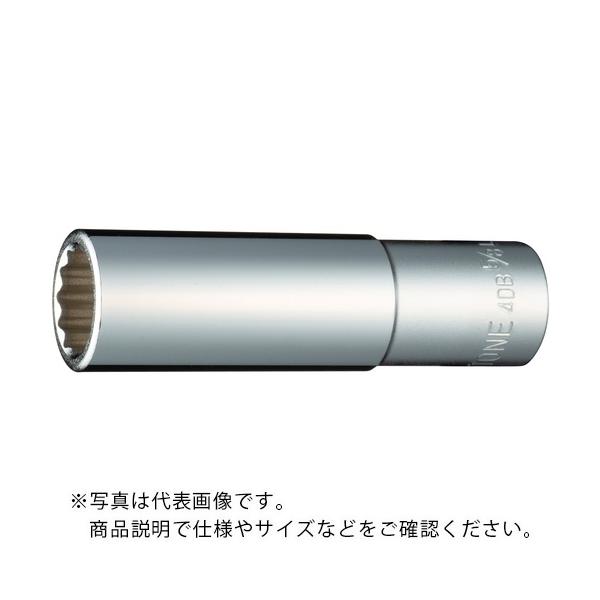 [特長]●ボルトが突き出したナットを回すのに最適です。●深い箇所のナットにも最適です。[仕様]●差込角(mm)：12.7●全長(mm)：83●対辺形状：12角●対辺寸法(インチ)：5/8●インチサイズ[材質／仕上]●構造用鋼[注意]●インパ...