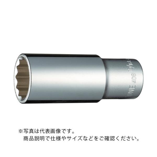 [特長]●ボルトが突き出したナットを回すのに最適です。●深い箇所のナットにも最適です。[仕様]●差込角(mm)：12.7●全長(mm)：83●対辺形状：12角●対辺寸法(インチ)：15/16●インチサイズ[材質／仕上]●構造用鋼[注意]●イ...