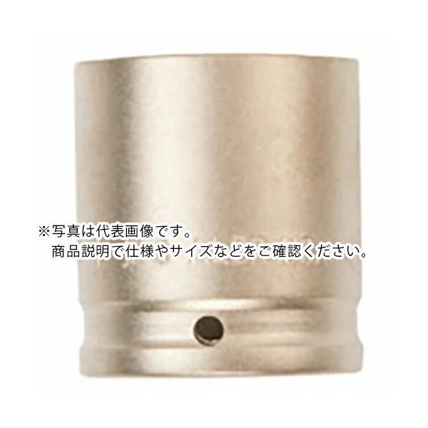 [特長]●インパクト用スタンダードタイプのソケットです。●六角タイプです。●石油化学工場、精油所、精錬所、船舶、ガス工場、ペイント工場、化学工場など火花を嫌う場所で使用します。●米国認定機関FMRC認定取得しています。[仕様]●サイズ26M...