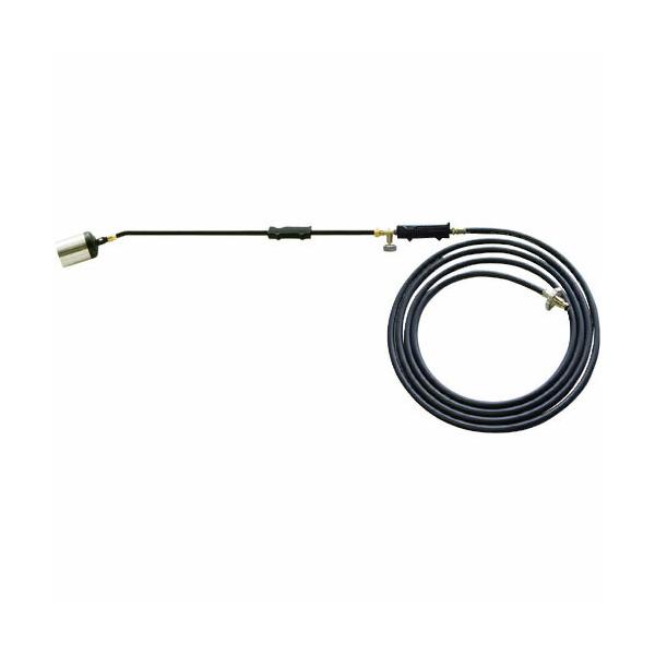 [特長]●ホースはゴムブレードタイプです。●ご希望により2m・3m・10mもセットいたします(別途お見積）。[仕様]●炎温度(℃)：1500●発熱量(kcal/h)：87000●火口外径(mm)：75●ホース長さ(m)：5●空気調整器：なし...