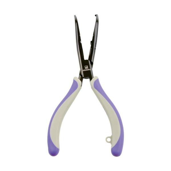 [特長]●サビに強いブラックニッケル加工ステンレス製です。●手や爪を傷めない便利なリングオープナー付きです。[用途]●先端の曲がりを利用して届きづらい箇所の作業に最適。[仕様]●全長(mm)：217●厚さ(mm)：15●タイプ：ステンレスノ...