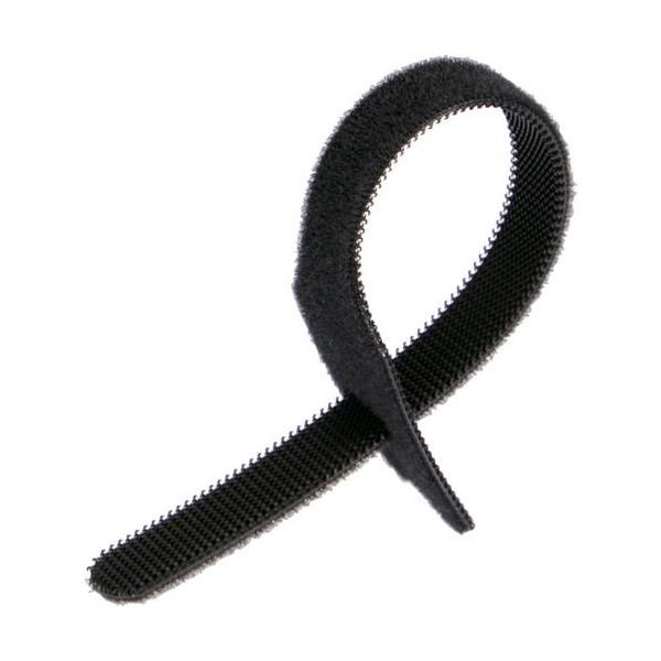 [特長]●繰り返し使用可能で、片面にプラスチックフック・片面に織物ループの付いた両面タイプのマジックテープ［［Ｒ下］］です。[仕様]●色：黒●幅(mm)：13.0●長さ(mm)：200●厚さ(mm)：2●最大結束径(mm)：50●引張強度(...