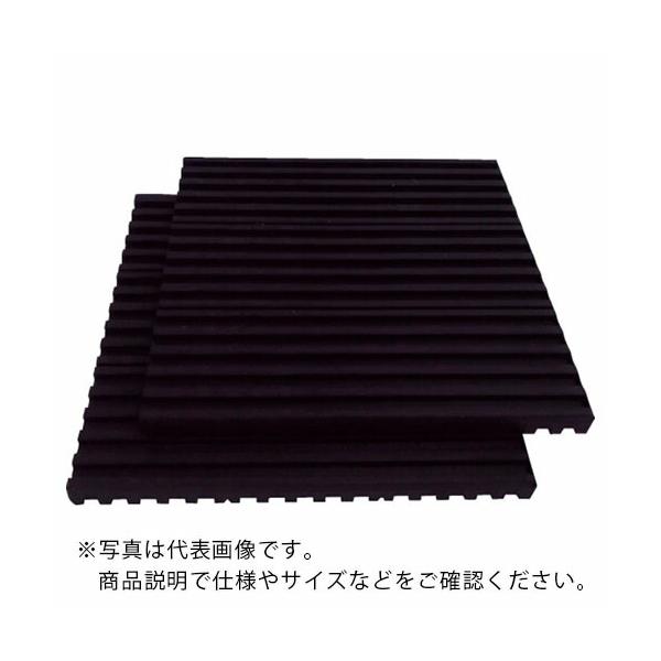 [特長]●表面に溝があるので振動を吸収します。●筋入りなので簡単にカットが可能です。●耐久性に冨み、長期使用が可能です。[仕様]●許容面圧(N/［［ＭＭ２］］)：0.5●ゴム硬度：60●形状：正方形●厚さ(mm)：10●幅(mm)：100●...