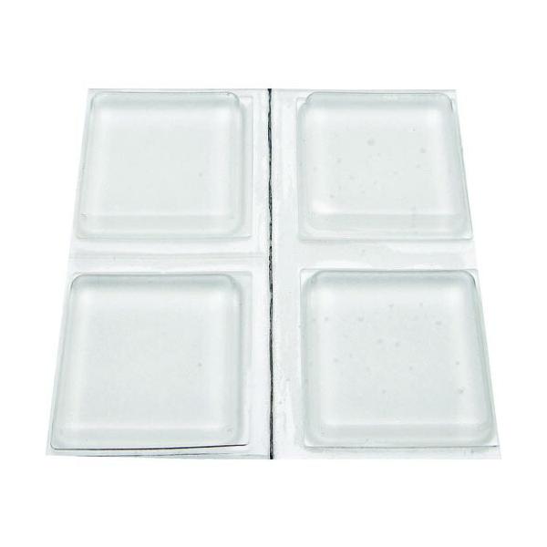 [特長]●ゴムのような弾力性で衝撃を吸収して音やキズを防止します。●粘着剤付きで取り付けが簡単です。[仕様]●形状：正方形●厚さ(mm)：4.7●幅(mm)：25.4●長さ(mm)：25.4●直径(mm)：25.4●高さ(mm)：25.4●...