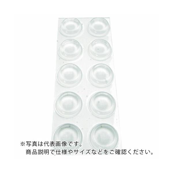 [特長]●ゴムのような弾力性で衝撃を吸収して音やキズを防止します。●粘着剤付きで取り付けが簡単です。[仕様]●形状：凹型●直径(mm)：22.3●高さ(mm)：10.1●色：透明●使用温度：-18〜82.2℃[材質／仕上]●ウレタン[注意]...