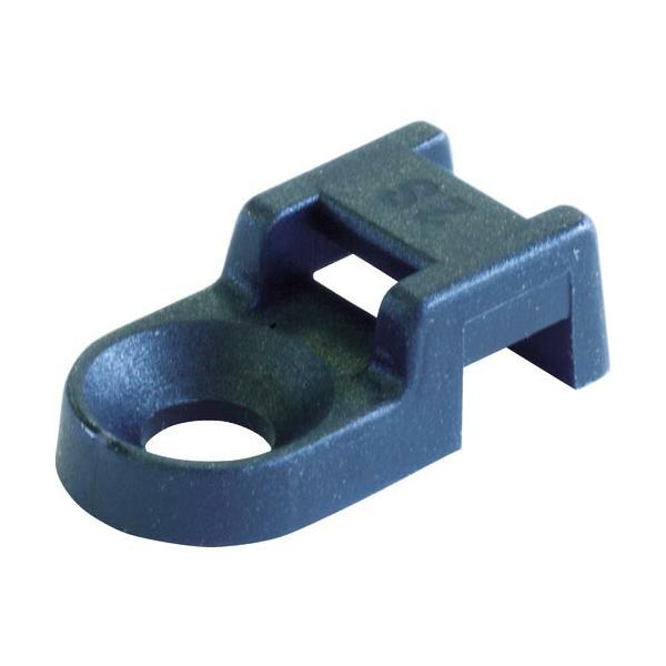 [特長]●ケーブルタイを固定し、電線、ケーブルをまとめることができます。[仕様]●色：黒●高さ(mm)：0.2●使用結束バンド幅(mm)：〜5●固定方法：ネジ止め●最大結束径(mm)：使用結束バンドによる●下穴径(mm)：3.8●f(mm)...