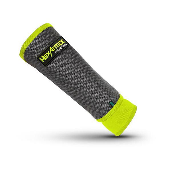 [特長]●前腕全体を覆うようにSuperFabric［［Ｒ上］］素材を使用し鋭利な物の侵入を防護し、切創は勿論のこと、突刺し事故を防ぐ革新的な腕カバーです。●ニット編みの物や、革製の腕カバーより軽量で通気性が良く快適で、よれやズレ落ちる事も...