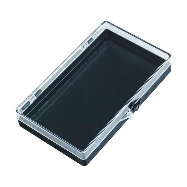 [特長]●精密な工具や部品を収納するのに最適な透明度の高いクリアなケースです。●底面が黒色ですので内容品がはっきりと見易いです。[仕様]●色：クリア/ブラック●外形寸法(mm)間口：134●外形寸法(mm)奥行：80●外形寸法(mm)高さ：...