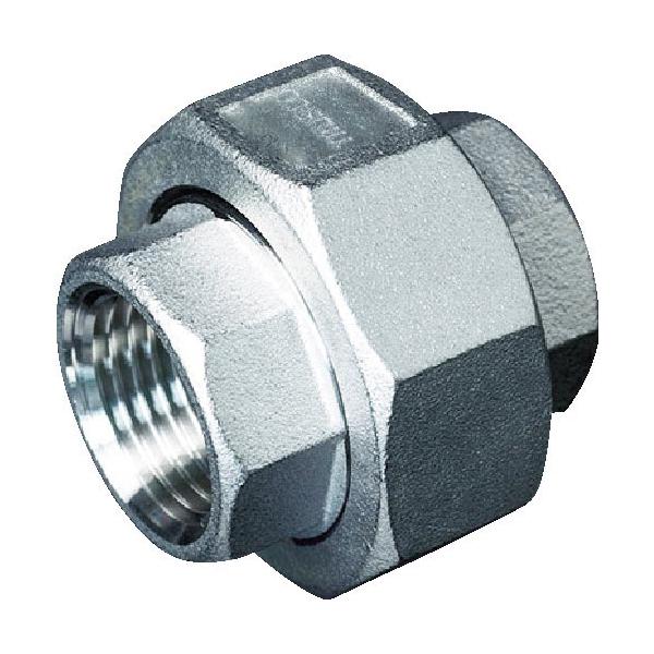 [特長]●様々な設備に利用されるステンレス製のねじ込み継手です。[仕様]●呼び径A：10●呼び径B：3/8●L(mm)：35.5●D(mm)：23●最高許容圧力(MPa)：常温1.0●使用温度範囲(℃)：0〜100℃●最高使用圧力：常温1....