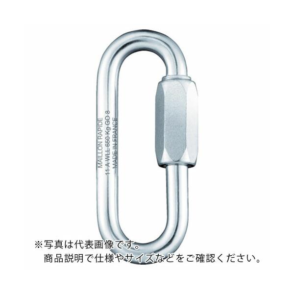 [特長]●スムーズなナットで、簡単に開閉でき、ロープなどとしっかり繋ぐことができます。●開口部が大きく開きます。●EN規格品なので、安心して作業できます。[仕様]●使用荷重(kg)：3100●D(mm)：14●S(mm)：26.5●L(mm...