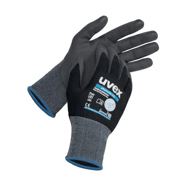 [特長]●優れた指先触感性で、最高のオイルグリップ性能があります。●優れた耐摩耗性・耐久性と高レベルの通気性があります。[仕様]●色：ブラック●サイズ：XL(10)●ゲージ数：15●全長(cm)：26.0●手のひら周り(cm)：27.0●中...