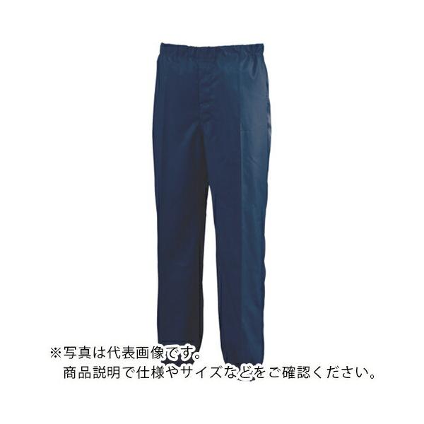 [特長]●スラックスのクリーンウエアです。[仕様]●色：ネイビー●サイズ：L●着丈(cm)：108●ウエスト(cm)：80-85●股下(cm)：78●Fed.Std.209d クラス1000対応●帯電防止仕様：JIS T8118に準拠●腰裏...