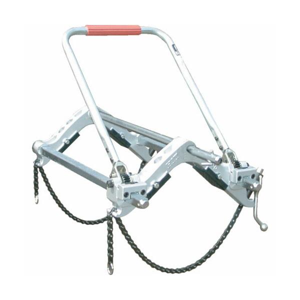 [特長]●パイプに傷をつけずに一人で楽に挿入できます。●複数サイズのパイプ兼用型で、曲がり管継手の挿入ができ、戻り止め機構で接着剤が乾くまで保持できます。●チェンでパイプを固定し、ラチェットハンドルを前後に動かすだけです。[仕様]●適合パイ...