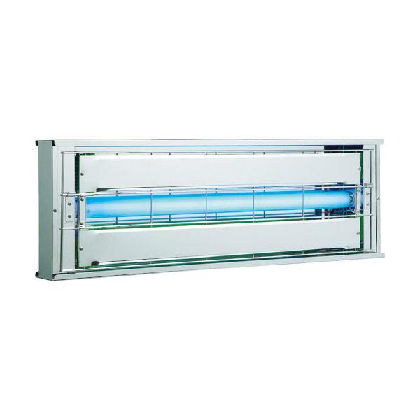 [特長]●壁直付けタイプのため、取り付けが簡単です。●取り付けスペースに応じて、縦型と横型が選択できます。●出入り口の低い位置に取り付けすることにより、工場内への虫の侵入を防ぎます。●UVによる壁焼け防止タイプです。●MPX-2000の壁付...