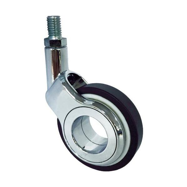 [特長]●車輪中央部が空洞になっているデザイン性の高いキャスターです。●ほこりなどが溜まりにくい形状にもなっています。[仕様]●許容荷重(daN)：39.2●許容荷重(kgf)：40●車輪径D(mm)：60●車輪幅(mm)：13●取付高H(...