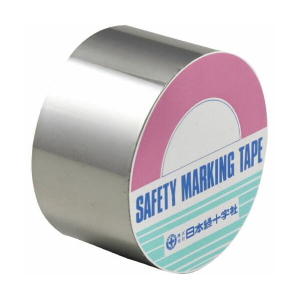 [特長]●水回りでも錆びにくい厚手タイプのステンレス基材で対候性に優れ屋外でも使用できます。[仕様]●取付仕様：貼付タイプ●厚さ(mm)：0.12●サイズ：50mm幅×5m●色：シルバー●粘着力：14.0N／10mm●引張強度：157.0N...