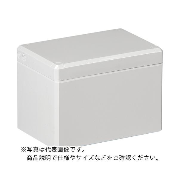[特長]●保護等級IP65の防水・防塵ポリカーボネートボックスです。●軽量で耐衝撃性に優れています。●トップカバー内側にも取付ボスが付いていますので部品などの取付けにご利用下さい。[仕様]●Rohs対応品●IP65[材質／仕上]●ポリカーボネート