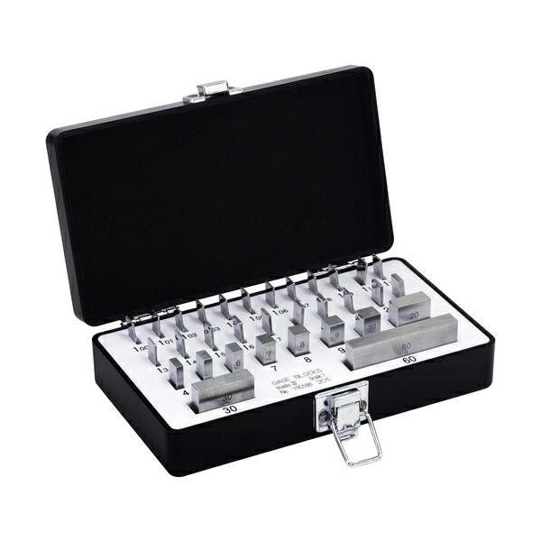 [特長]●コストパフォーマンス抜群のブロックゲージセットです。●JIS1級相当品です。[仕様]●メーカーコード：150806●等級(級)：1相当●幅(mm)：118●高さ(mm)：53●組数(個組)：32●断面寸法(mm)：10mm以下 3...