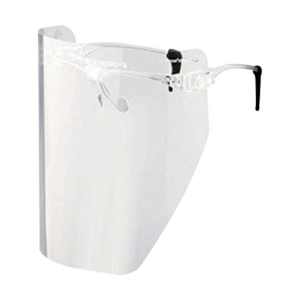 [特長]●レンズは交換が可能で、くもり止め処理がされています。●眼鏡の上からでも装着可能です。●ノーズパッドは脱着可能です。[仕様]●レンズ色：クリア●テンプル色：ホワイト●幅(mm)：248●高さ(mm)：35●レンズ厚(mm)：0.2●...