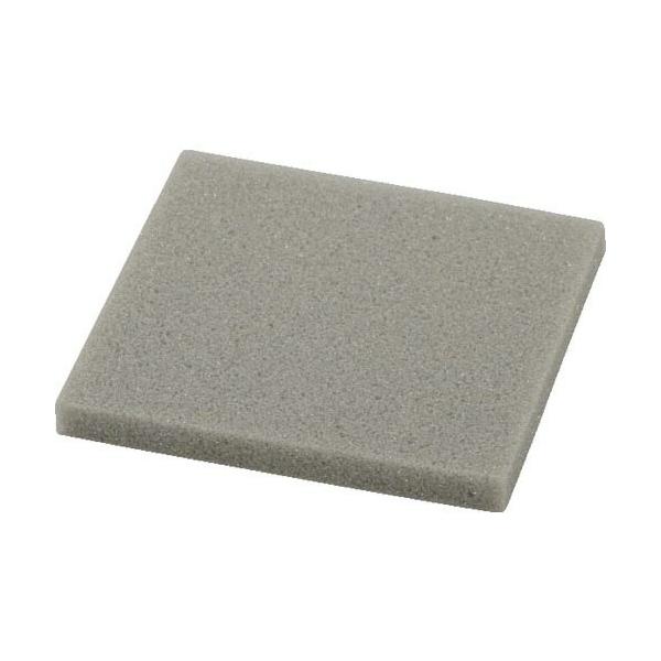 [特長]●軽量で、発泡倍率が高くクッション性・加工性に優れています。[仕様]●色：灰●厚さ(mm)：10●幅(mm)：100●長さ(mm)：100●使用温度範囲：-10℃〜70℃[材質／仕上]●ポリウレタン