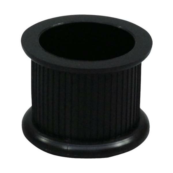 [特長]●エラストマー樹脂を使用しているので耐久性に優れ、色落ちがしにくくなっています。[仕様]●内寸(mm)：φ21●色：黒●タイプ：丸[材質／仕上]●エラストマー樹脂