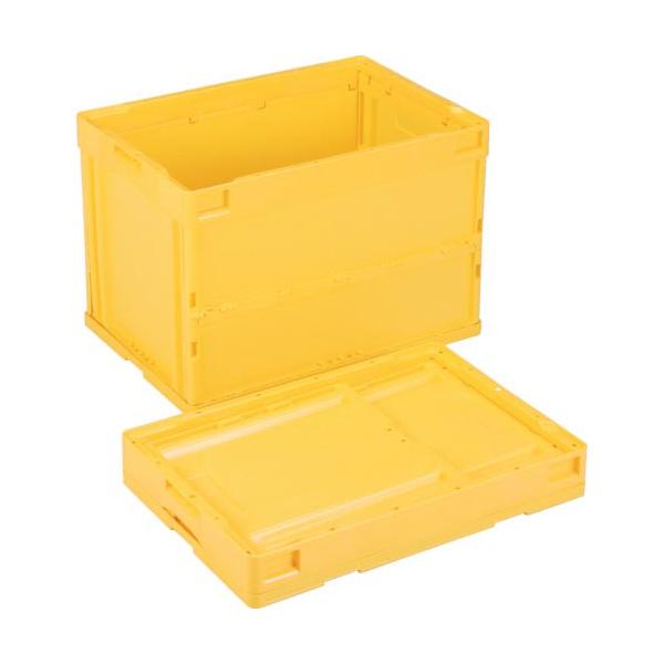 [特長]●折りたたみ時も積み重ねが可能です。●空箱時折りたたむことで保管・収納スペースの有効活用ができます。(約1/3〜1/4)[仕様]●容量(L)：59●色：ブルー●外形寸法(mm)間口：530●外形寸法(mm)奥行：366●外形寸法(m...