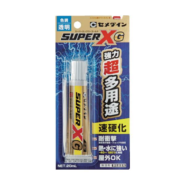 [特長]●超多用途、速硬化、ショックに強くハガレにくい接着剤です。　●熱・水に強く(-40〜120℃)屋外にも使用できます。●タレが少なく、軽量物なら仮止め不要です。●肉やせがなく、いやなニオイも少ないタイプです。●柔らかい素材の柔軟性を失...