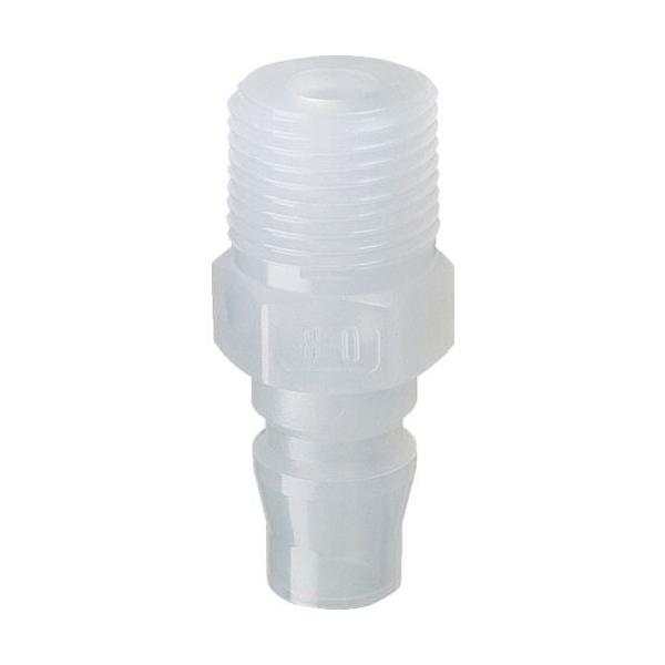 [特長]●ワンタッチ接続方式で、簡単に取付・取り外しができます。●食品分野、ケミカル・メディカル分野に採用されています。[仕様]●最高使用圧力(MPa)：0.7●六角対辺(mm)：17●使用温度範囲(℃)：0〜50●使用流体：水・薬品(都度...