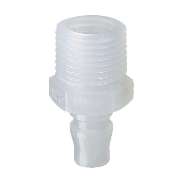 [特長]●ワンタッチ接続方式で、簡単に取付・取り外しができます。●食品分野、ケミカル・メディカル分野に採用されています。[仕様]●最高使用圧力(MPa)：0.7●六角対辺(mm)：22●使用温度範囲(℃)：0〜50●使用流体：水・薬品(都度...