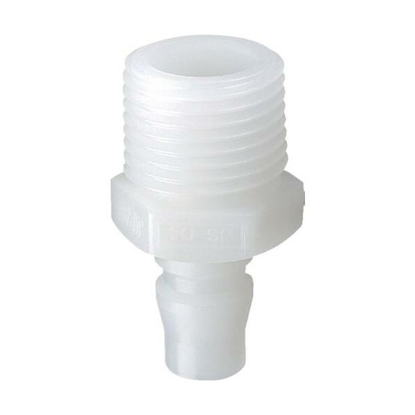 [特長]●ワンタッチ接続方式で、簡単に取付・取り外しができます。●食品分野、ケミカル・メディカル分野に採用されています。[仕様]●最高使用圧力(MPa)：0.5●六角対辺(mm)：22●使用温度範囲(℃)：0〜50●使用流体：水・薬品(都度...