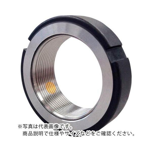 [特長]●精密ロックナットは、ベアリング固定用ナットですが、精度を要する回転体にその効果を充分に発揮できます。●相手側60度台形ネジに対して、セットスクリューを30度で締め付けることで、ロック力が増す構造となっており、且つ3分割(120度等...