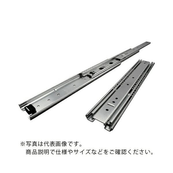 [特長]●ボールベアリングを採用した精密スライドレールです。●全開時および全閉時の金属音を軽減します。●全閉時に簡易保持します。[仕様]●幅(mm)：12.7●高さ(mm)：51.5●長さ(mm)：406.4●移動距離(mm)：432●定格...