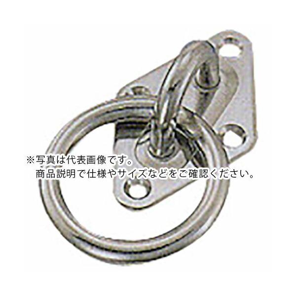 [特長]●丸カンが付いているので、太いロープ等を通すのが容易です。[仕様]●使用荷重(kN)：0.20●D(mm)：6●L(mm)：35●H(mm)：25●T(mm)：3●A1(mm)：40●A2(mm)：27●d(mm)：4.2●B2(m...