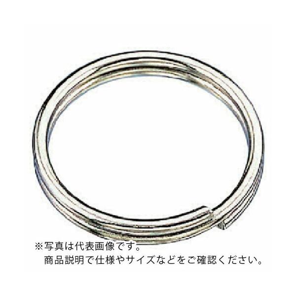 [特長]●手軽に連結作業ができます。[用途]●キーホルダやチェーンの端末金具として。[仕様]●使用荷重(kN)：0.03●D(mm)：2.2●L(mm)：27[材質／仕上]●材質：ステンレス(SUS304)●仕上げ：バレル研磨仕上げ
