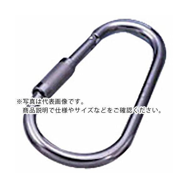 [特長]●環付きは不用意にフックが開くことがなく、より安心です。[仕様]●使用荷重(kN)：2.94●D(mm)：12●L(mm)：169●S(mm)：43●W(mm)：91[材質／仕上]●材質：ステンレス(SUS304)●仕上げ：バレル研...