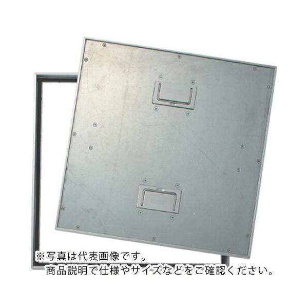 [特長]●樹脂タイル、クッションフロア仕上げ専用タイプです。●鋼製根太に直接取付できます。[用途]●床下の配線・配管、床下スペースなどの点検用。●鋼製下地用。[仕様]●有効開口寸法(mm)：416×416●製品寸法(mm)：450×450×...