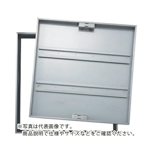 [特長]●モルタル仕上げ専用タイプです。[仕様]●有効開口寸法(mm)：404×404●製品寸法(mm)：450×450×50●適用荷重(KN/m2)：5(屋内外歩行用)●ダイケン　床点検口アンダーハッチ　450×450　ステン枠H50タイ...