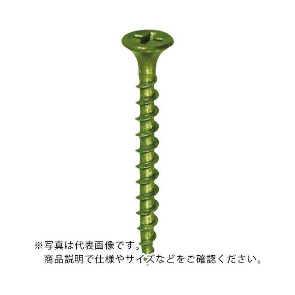 [特長]●耐食性に優れたカラーラスパート処理を施しています。●木材のカラーに合わせて使用できます。●ねじ全体に色がついたタイプです。[仕様]●寸法(mm)d：4.2●全長(mm)：65●ねじ部長さ(mm)：45●タイプ(全ねじ/半ねじ)：半...