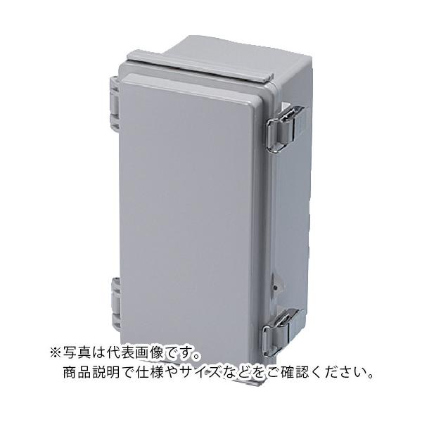 [特長]●保護等級IP65の開閉式ボックスでメンテナンスが容易なタイプです。●FA・制御/電設工事用など様々な分野で使用可能な汎用プラボックスです。[仕様]●間口(mm)：110●奥行(mm)：210●高さ(mm)：100●付属ビス：M4×...