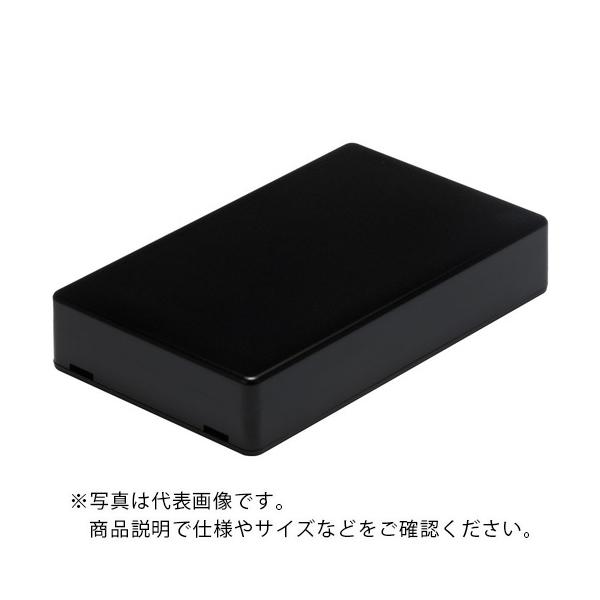 [特長]●ワンタッチ開閉式構造です。●内部スペースが広く使用可能です。●ＲｏＨＳ対応品です。[仕様]●色：ブラック●間口(mm)：58●奥行(mm)：95●高さ(mm)：18●上面・下面シボ仕上げ[材質／仕上]●ABS樹脂[注意]●標準価格...