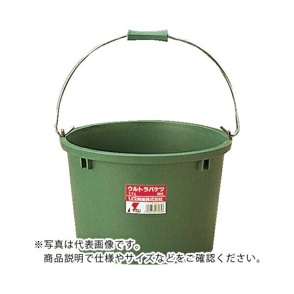[特長]●柔軟性材料を用い、プロユースにお応えできます。●口元には鉄心入りでハードな現場作業でも変形し難いです。[仕様]●色：グリーン●外径(mm)：306●高さ(mm)：202●容量(L)：10●取っ手：柄●取っ手：柄[材質／仕上]●エチ...