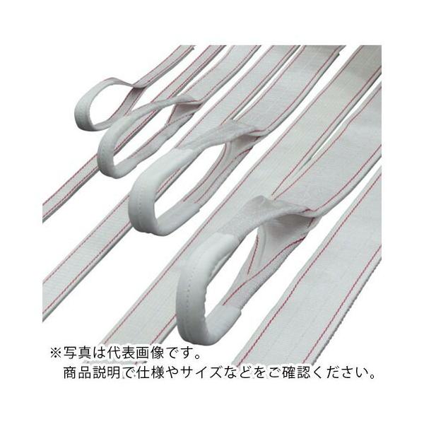 [特長]●（3層構造）3層織りベルトを2枚重ねた6層の強力構造で、表面の1層がすり切れても残りの層で安全な強さを確保できます。●（使用限界標示）厚さ方向・幅方向共に、赤い芯糸により危険信号の標示が示されます。●柔らか仕上げの特殊樹脂加工なの...