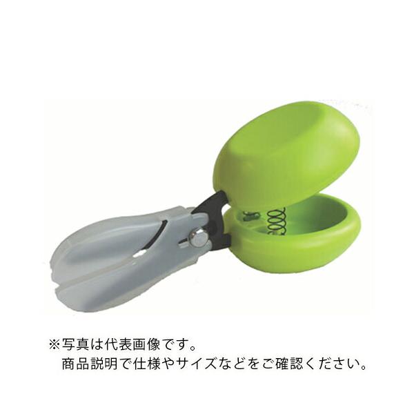[特長]●初めてはさみを使う乳幼児や、握力の弱い方でも使えます。[仕様]●刃長(mm)：32●刃厚(mm)：2.1●全長(mm)：115●色：グリーン●カバー付き●ユニバーサルデザイン●フッ素コーティング[材質／仕上]●刃部:ステンレス刃物...