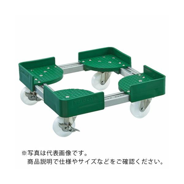 [特長]●10mmピッチで自由に寸法の調整ができます。●コーナー樹脂の表面には、滑り止めの用の凹凸がついています。[仕様]●均等荷重(kg)：300●高さ(mm)：156●キャスター径(mm)：75●枠内寸法(mm)長さ×幅：595〜695...