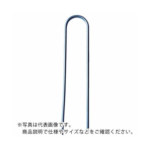 [特長]●防草シートやマルチなど、いろいろなシート押さえとして使用できます。●先端が尖っているため、固い地盤でもしっかりと差し込むことができます。●収納時に引き抜きやすく便利です。[仕様]●色：シルバー●直径(mm)：3.2●幅(mm)：3...