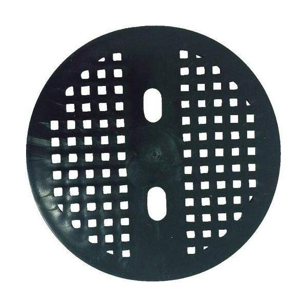 [特長]●Uピンなどと一緒に使用するシート押さえです。●防草シートやマルチなど、いろいろな押さえとして使用できます。[仕様]●色：ブラック●直径(mm)：70長穴寸法(mm)：9×5[材質／仕上]●ポリエチレン(PE)[注意]●提供不可：c...