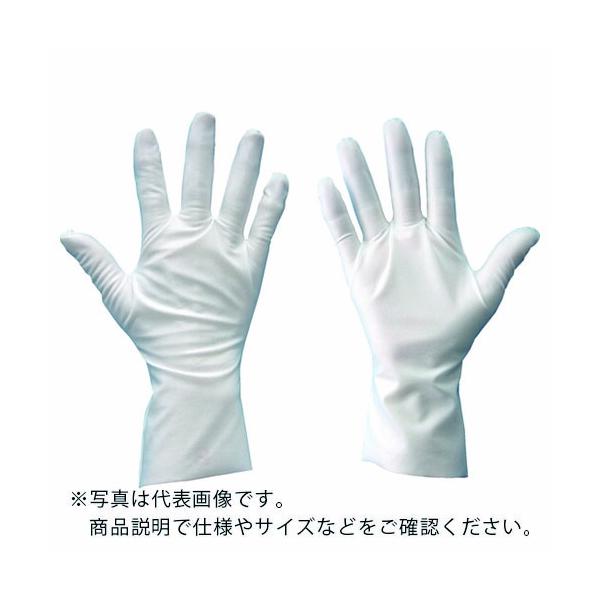 [特長]●低発塵、低イオン溶出のクリーンな手袋です。●全面に汗防止、滑り止め防止ポリウレタンをラミネートしています。●シリコン含有の非常に少ない商品です。[仕様]●色：白●サイズ：LL●全長(cm)：29.6●手のひら周り(cm)：23.0...
