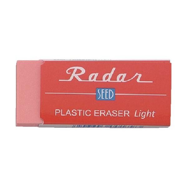 [特長]●サラッと軽い消し心地を実現しました。[仕様]●縦(mm)：55●横(mm)：24●消しゴム色：レッド●色：レッド