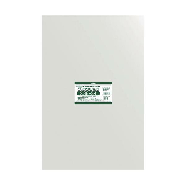 [特長]●クリスタルパックはつやがあり透明感抜群の国産高級ＯＰＰフィルムを使用した袋です。●すべりが良く作業効率もバツグンです。●袋の両側を熱圧着して製造する為、のりしろが発生しないので中身が綺麗に見えます。[仕様]●色：透明●縦(mm)：...